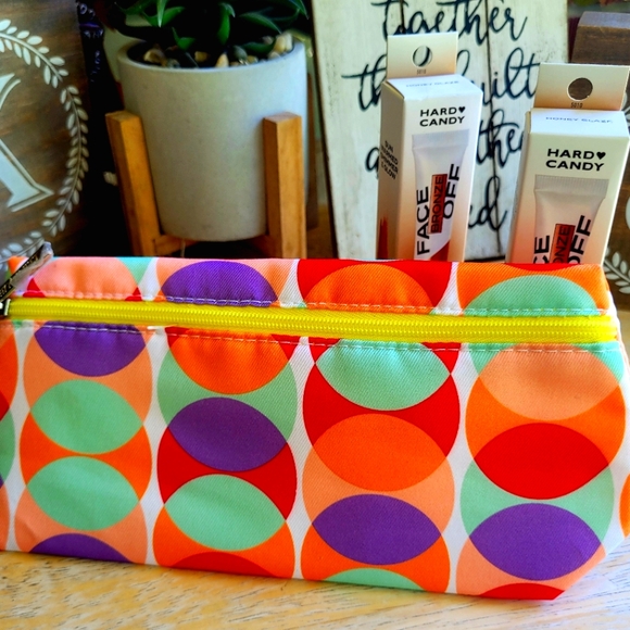 Clinique | Bags | Clinique Vivid Cosmetic Bag | Poshmark